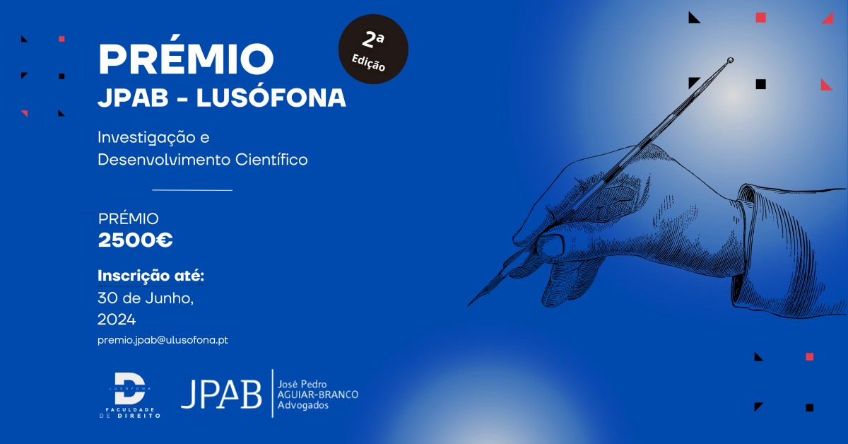 Prémio "JPAB - Lusófona" | Universidade Lusófona