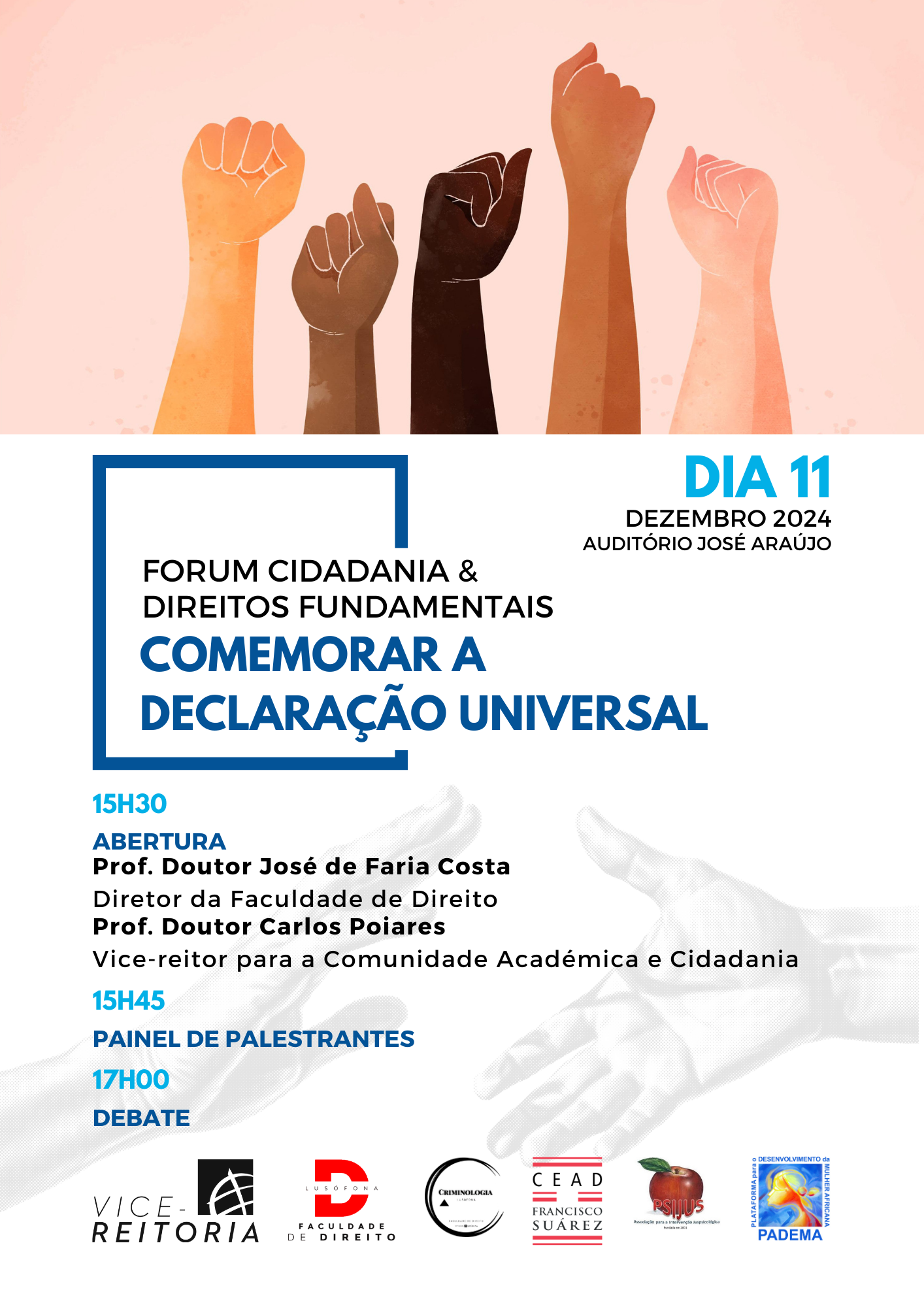 F rum Cidadania Direitos Fundamentais Comemorar A Declara o F rum Cidadania Direitos Fundamentais Comemorar A Declara o